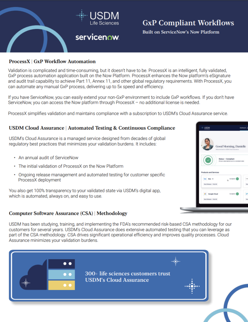 ProcessX | GxP Compliant Workflows